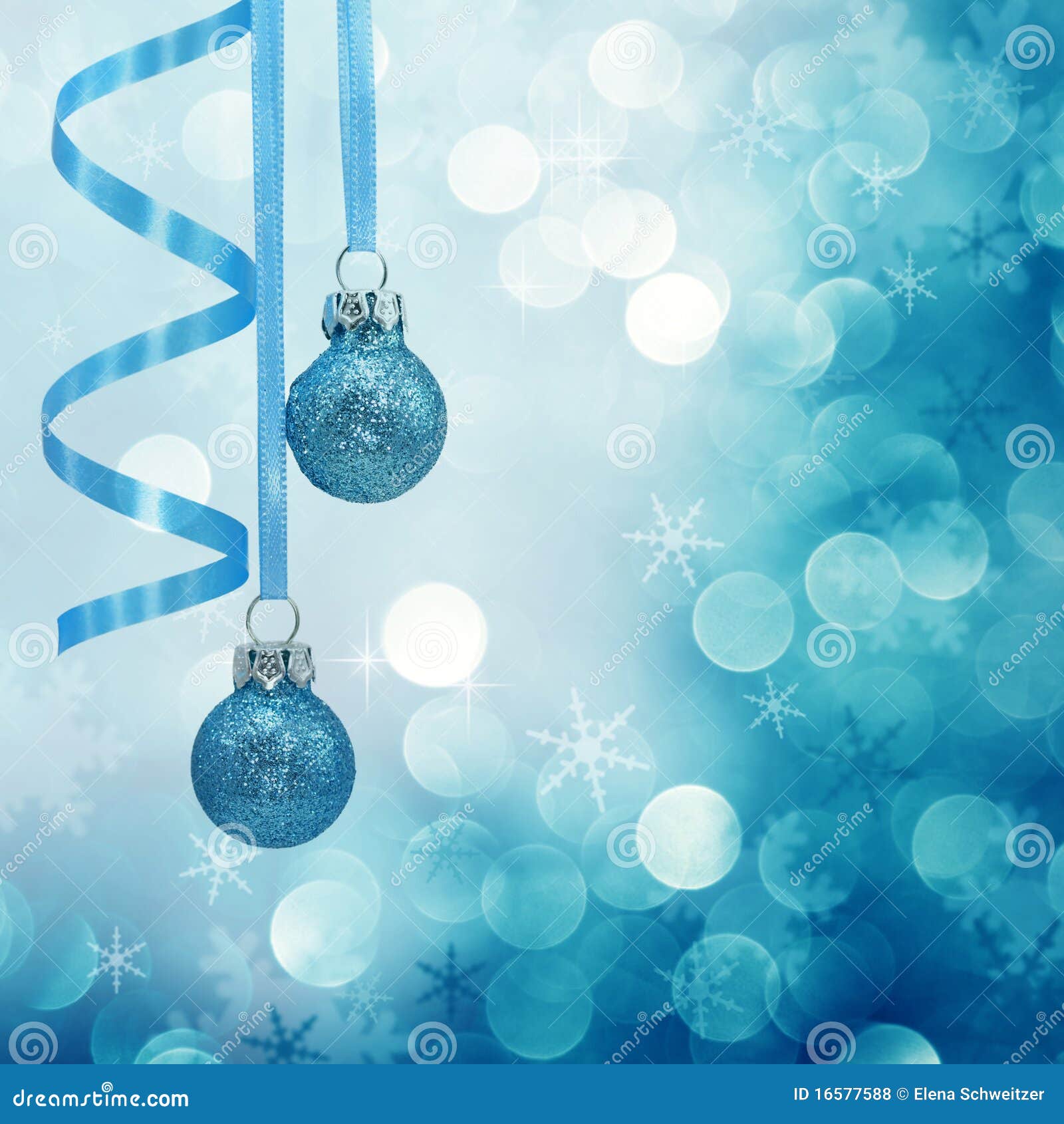 Blue christmas lights stock photo. Image of copyspace - 16577588