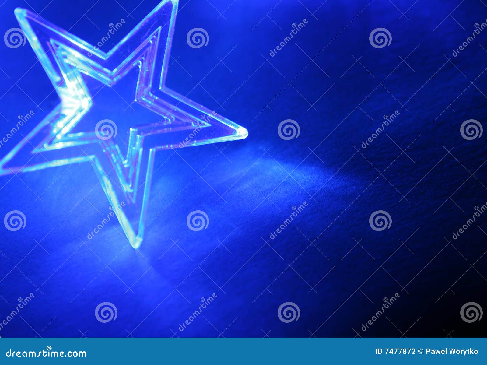 Blue christmas stars stock photo. Image of space, holiday - 7477872