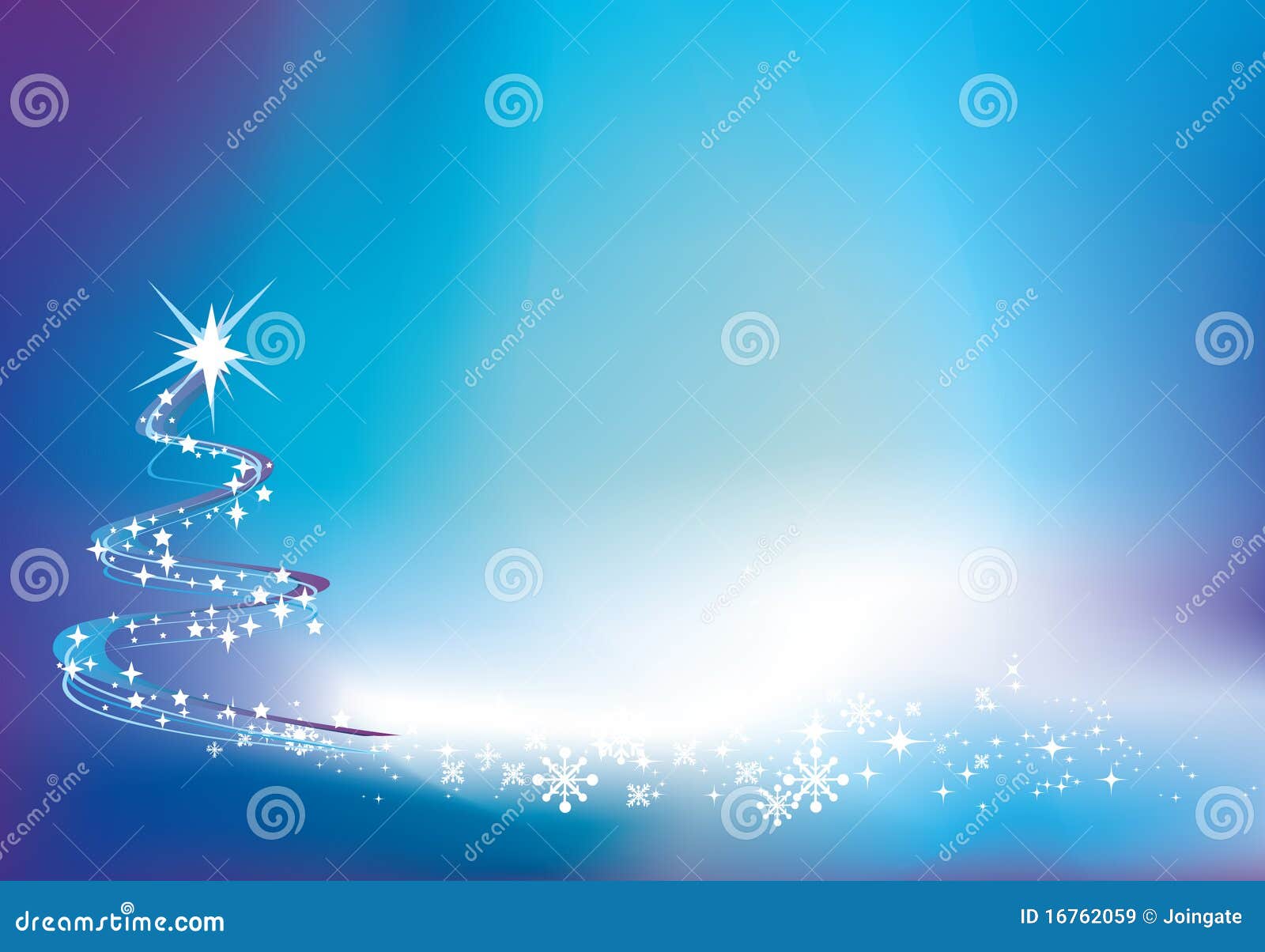 Blue Christmas Twinkle Background Stock Vector - Illustration of ...