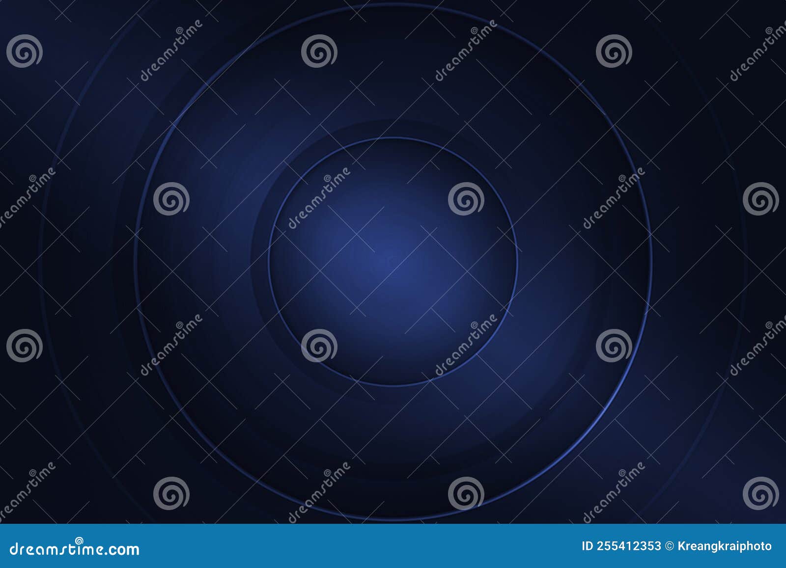 Circle With Radial Gradient Fill. Glossy One-color Sphere Cartoon ...