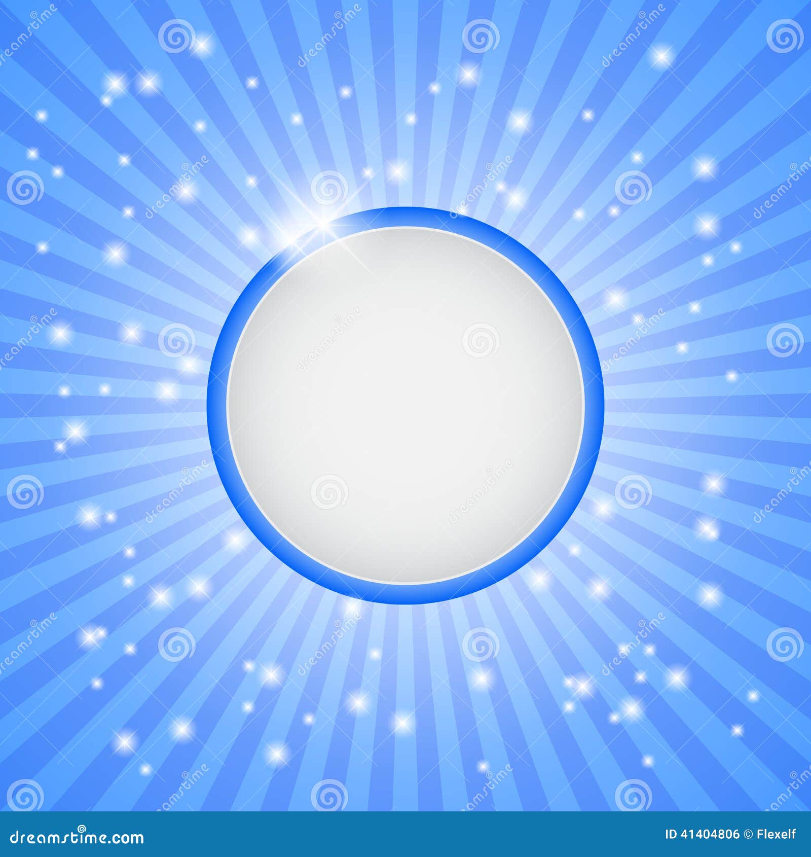 Blue circle illustration stock vector. Illustration of flash - 41404806