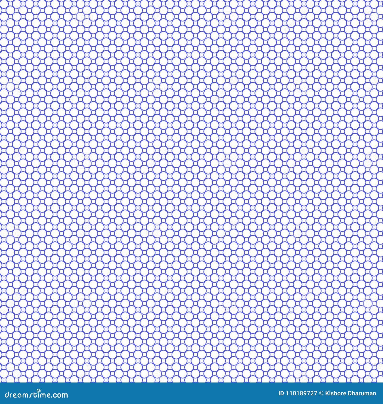 Blue Circle Pattern Background Stock Illustration - Illustration of ...