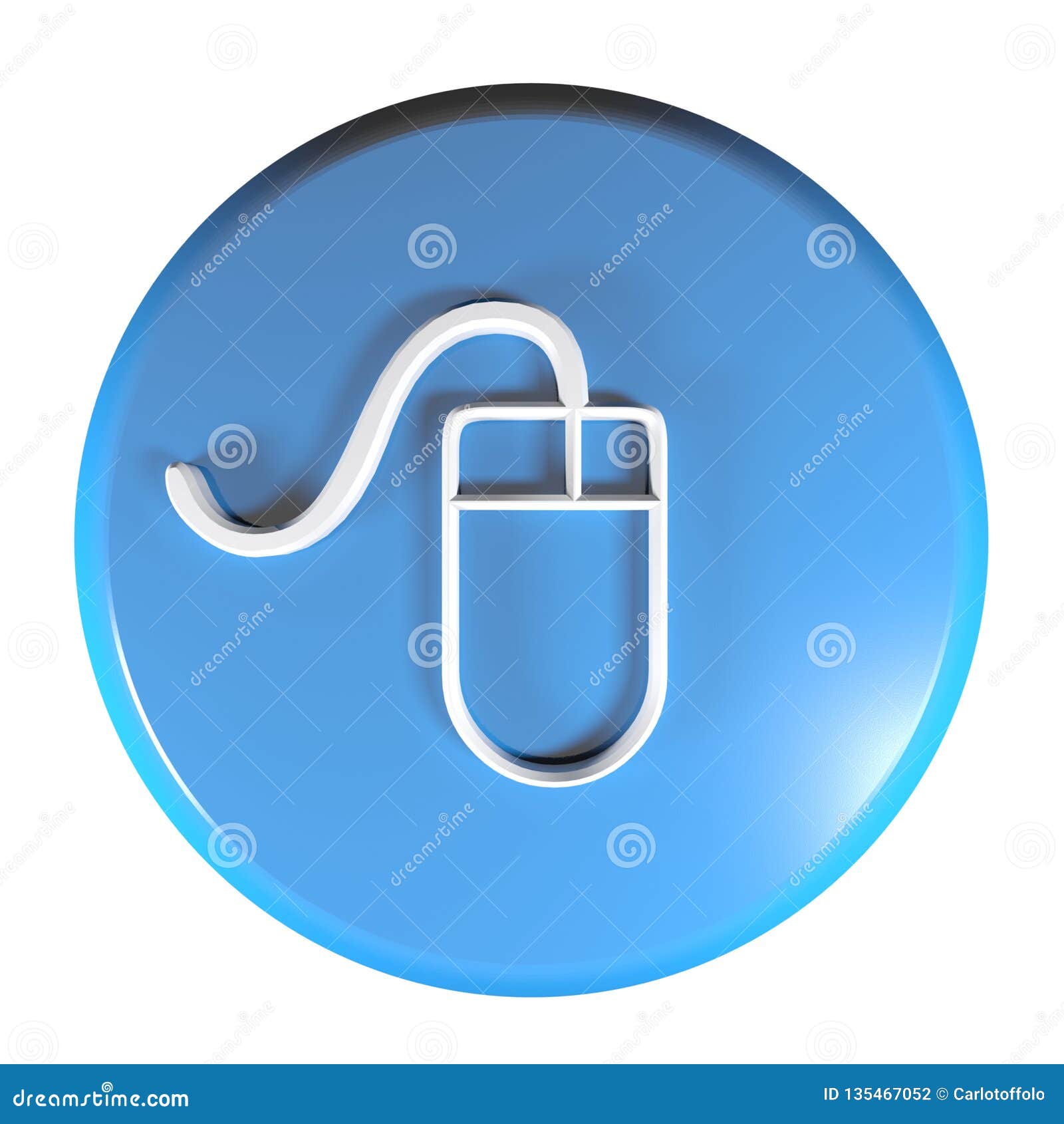 Blue Circle Push Button for MOUSE - 3D Rendering Illustration Stock ... Blue Circle Push Button for MOUSE - 3D Rendering Illustration Stock ...