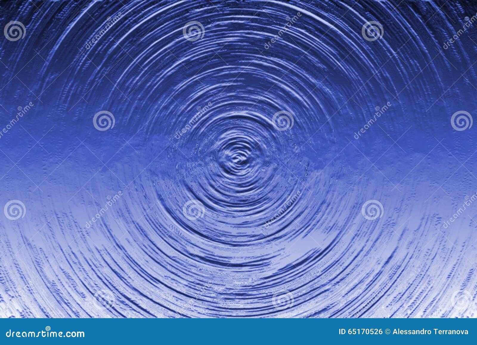 Blue circle water ripple stock photo. Image of pool, cold - 65170526