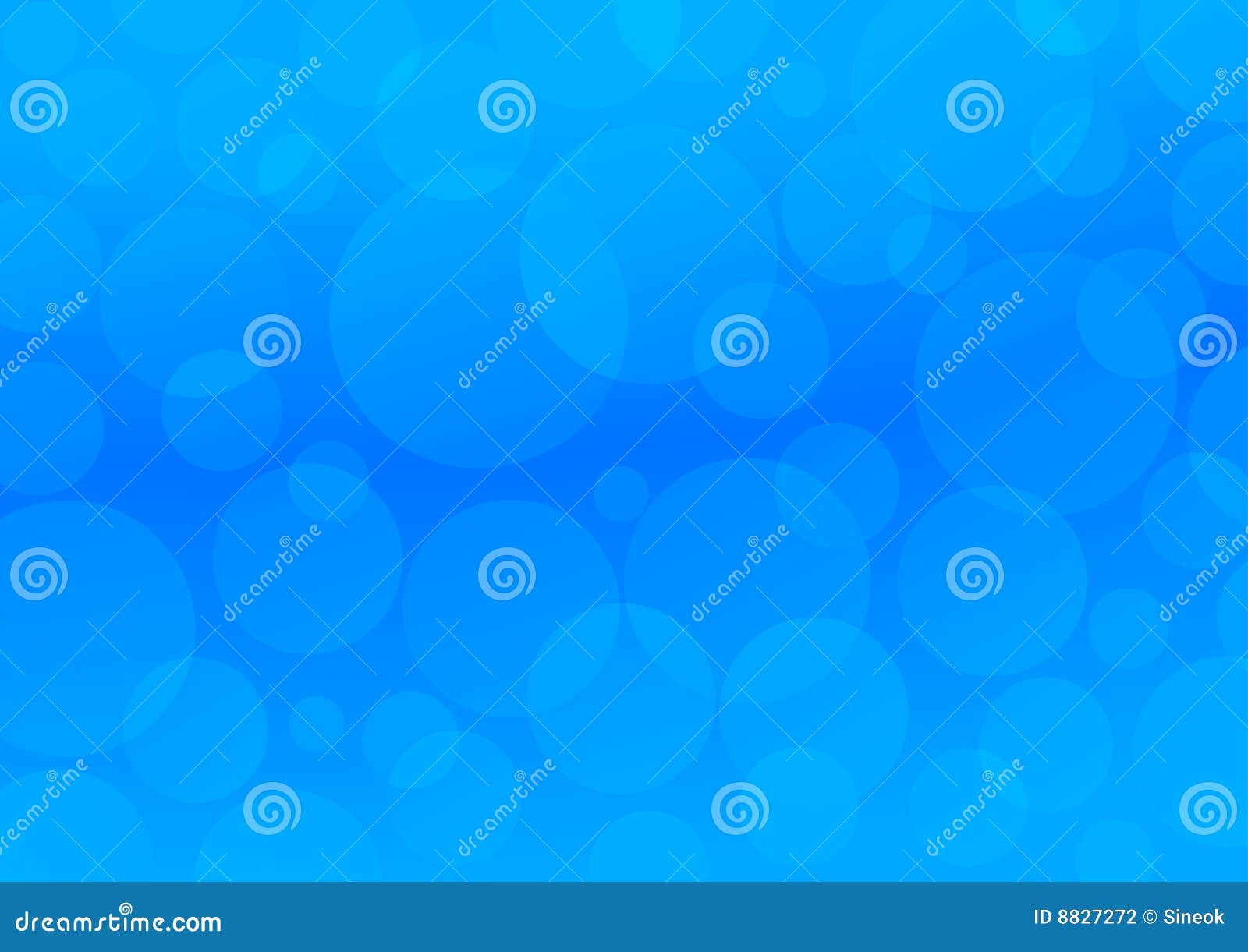 Blue Circles. Abstract Background Stock Illustration - Illustration of ...