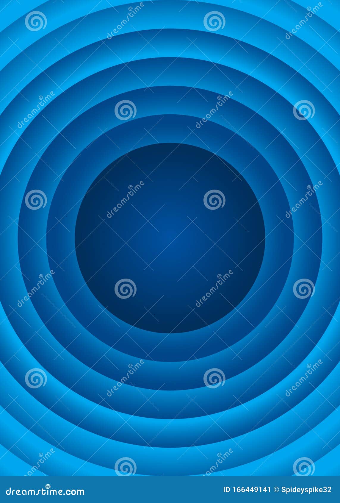 Blue Circles Background. Isolated Vector Illustration Stock ...