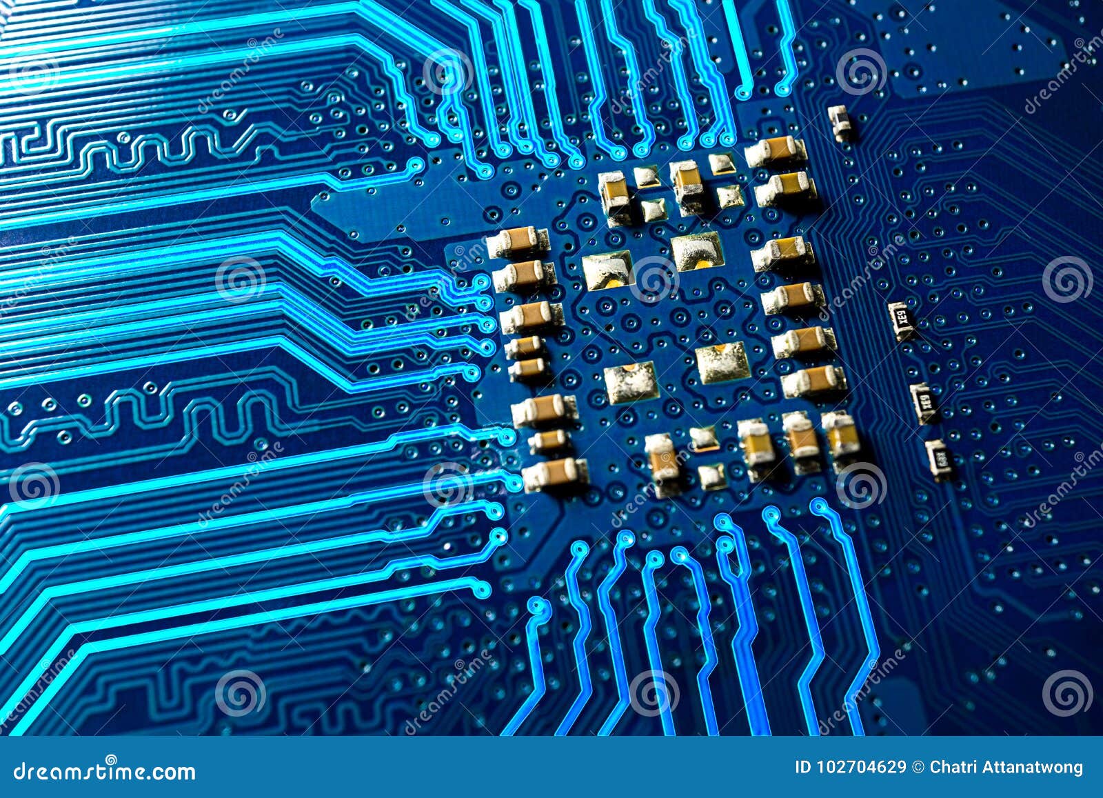 Blue Circuit Board and Glowing Line Macro Photo Stock Image - Image of ... Blue Circuit Board and Glowing Line Macro Photo Stock Image - Image of ...