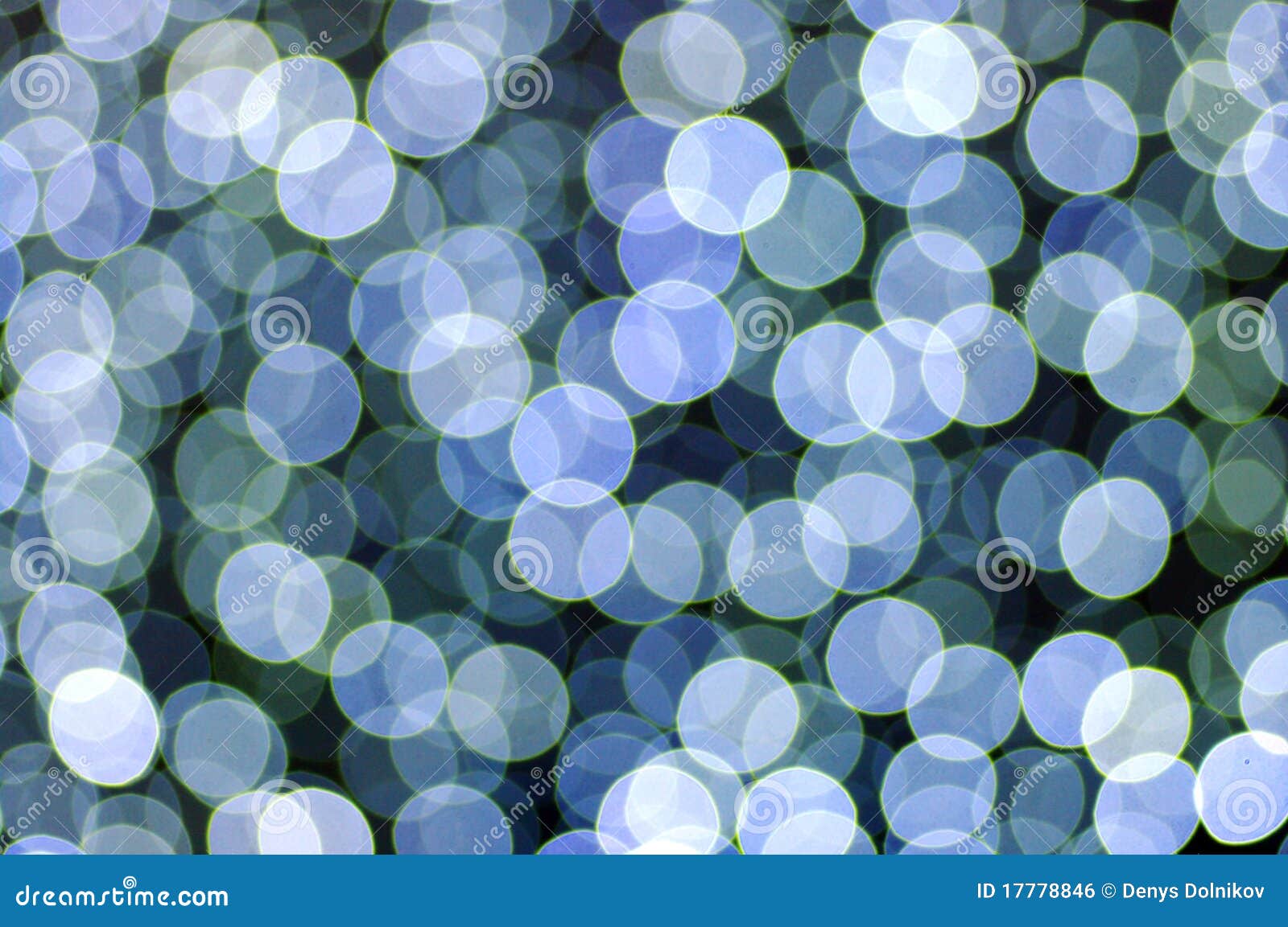 Blue circular reflections stock photo. Image of blurry - 17778846