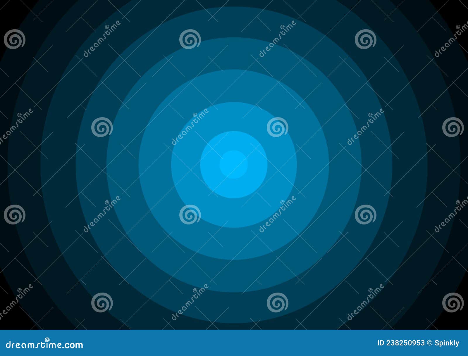 Blue Circular Spiral Line Gradient Abstract Background Stock ...