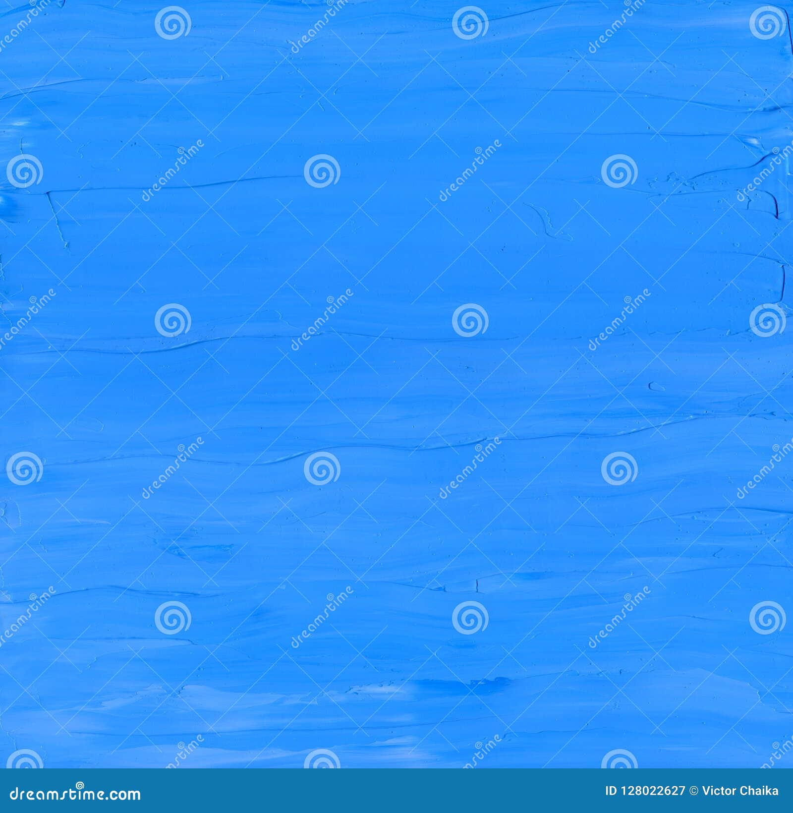 Blue Clean and Solid Background with Oil Paint Texture. Stock Image ...
