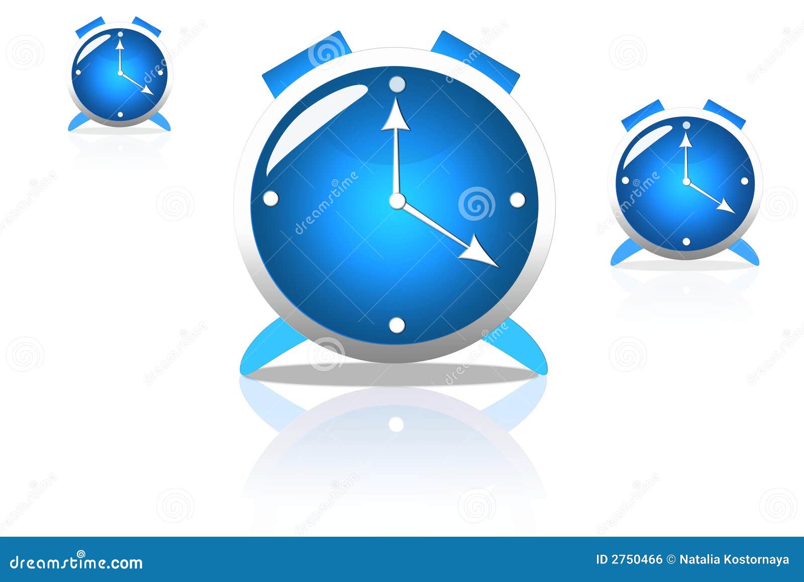 The Blue Clock Picture. Image: 2750466