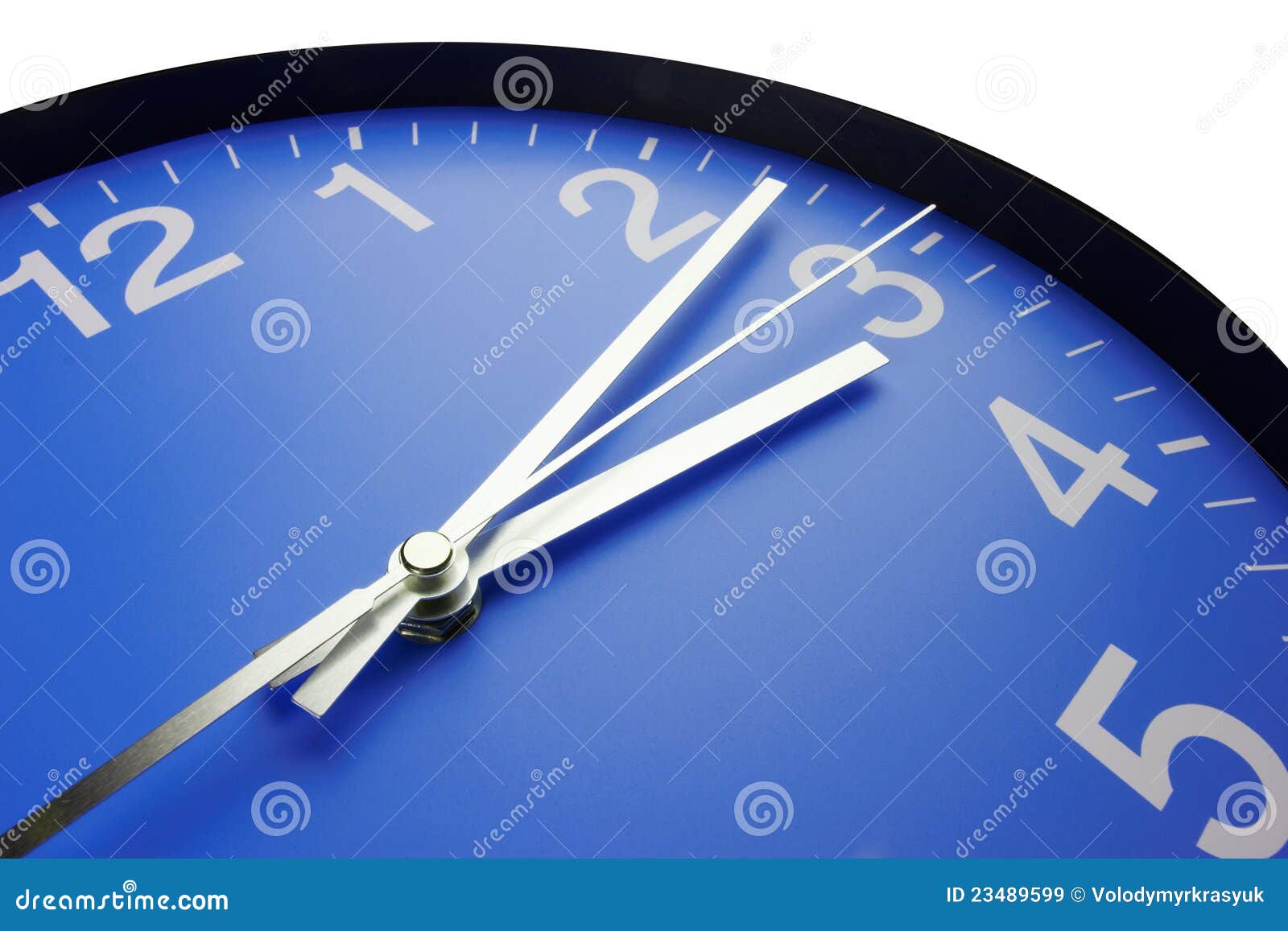 Blue clock face stock image. Image of classic, business - 23489599