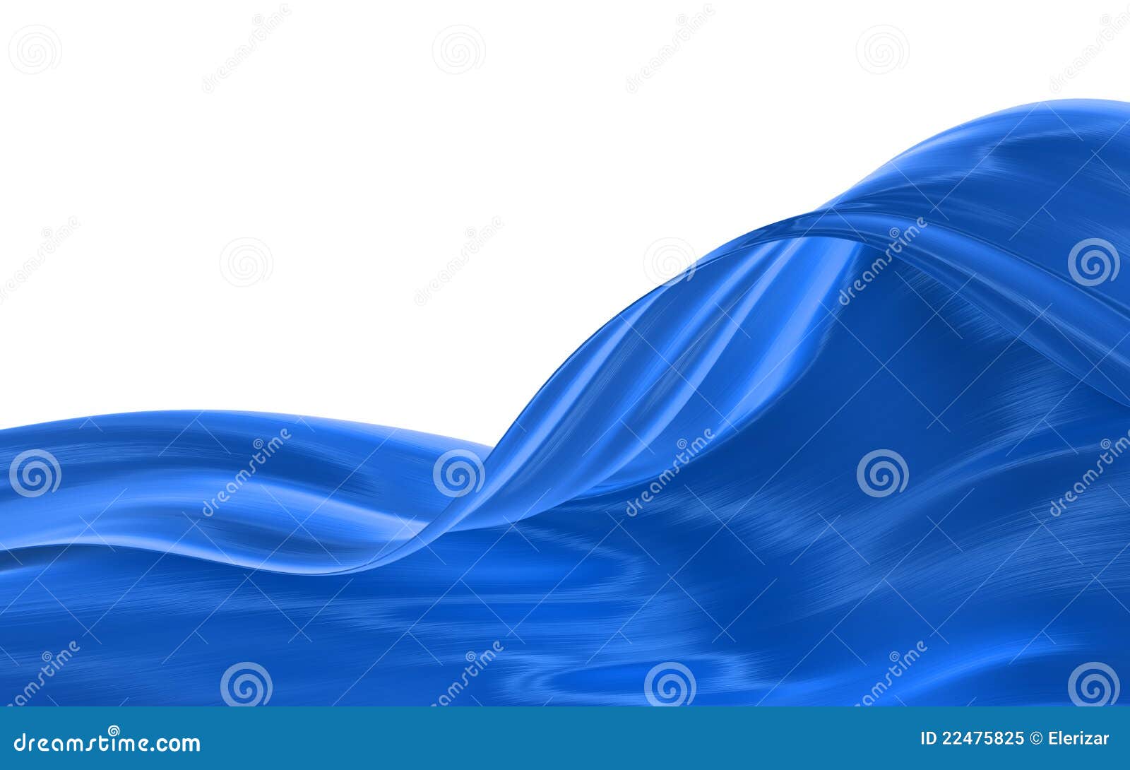 Blue cloth stock illustration. Illustration of silk, wave - 22475825
