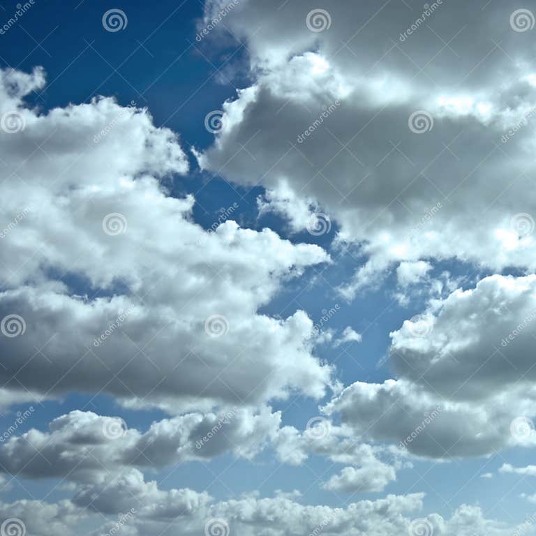 Blue clouds stock photo. Image of vapour, cloudiness - 15963988
