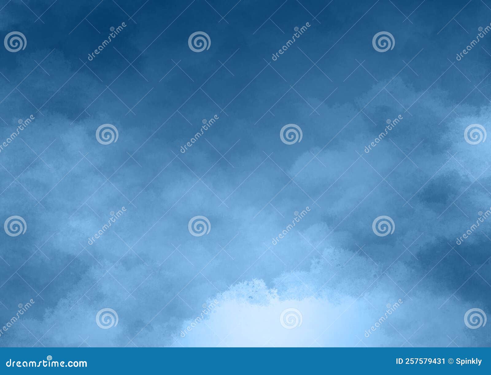 Blue Cloudy Background Wallpaper for Designs Stock Illustration ...