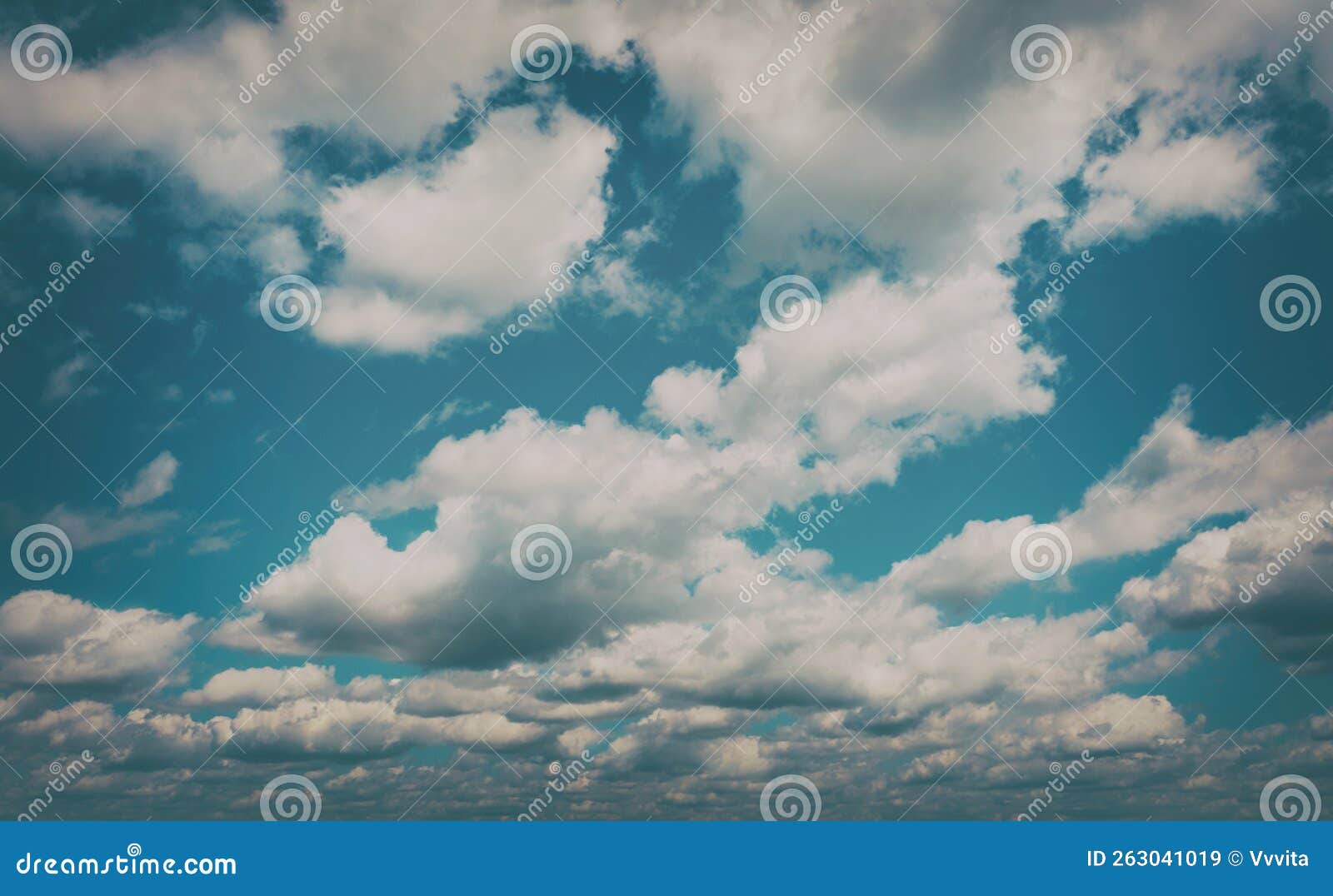 Blue Cloudy Sky Background. Sky Texture Stock Image - Image of abstract ...
