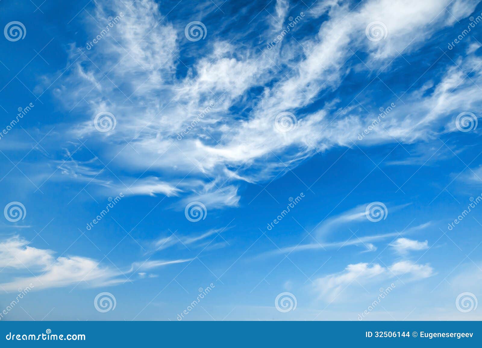 Blue Cloudy Sky Background Texture Stock Photo - Image of cloud, peace ...