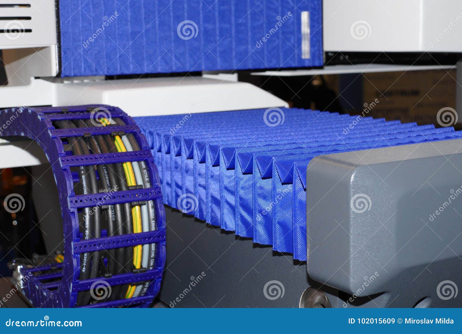 CNC machine stock image. Image of factory, industry - 102015609