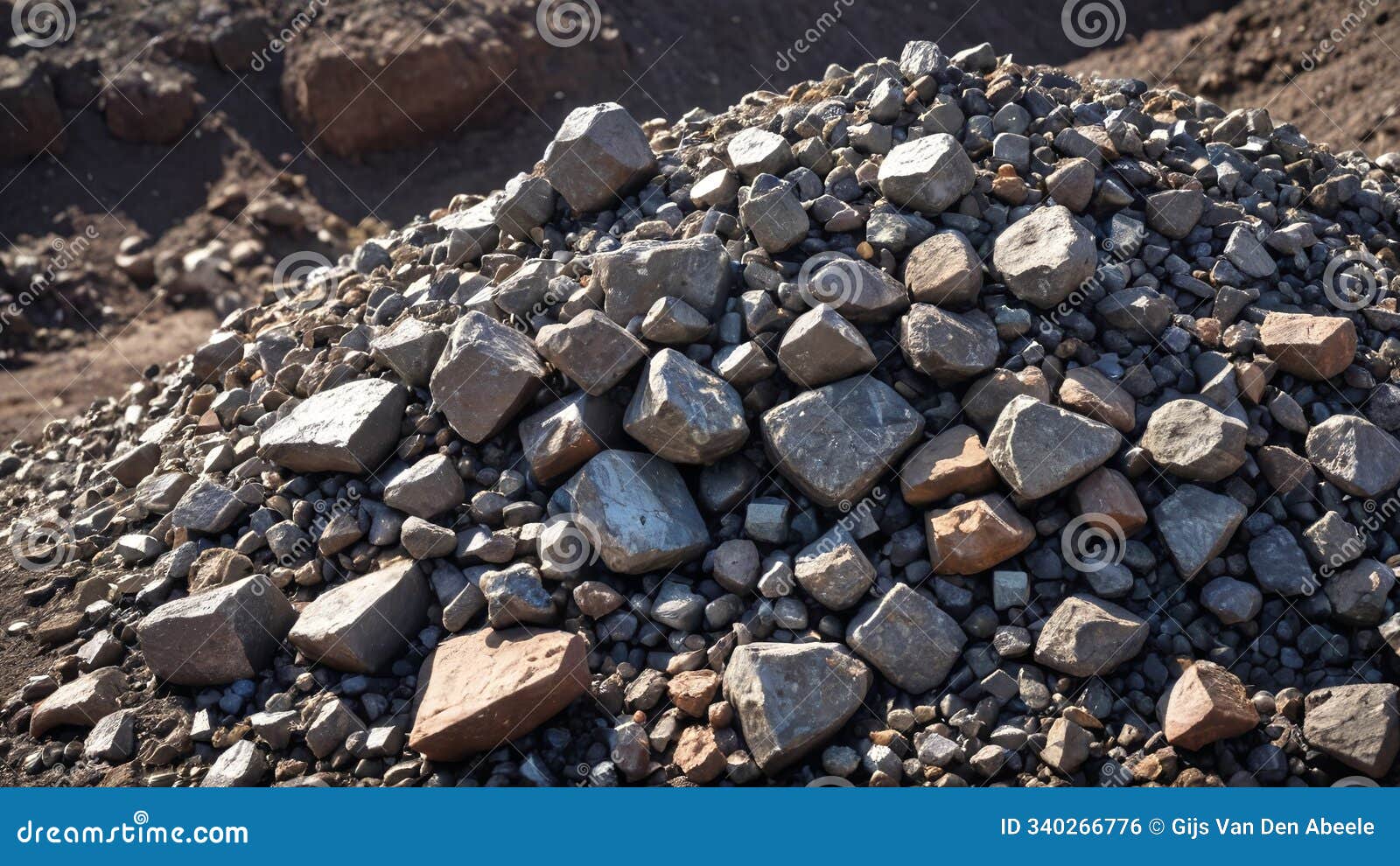 Mining Site Plan Icon Doodle Illustration Cartoon Vector ...