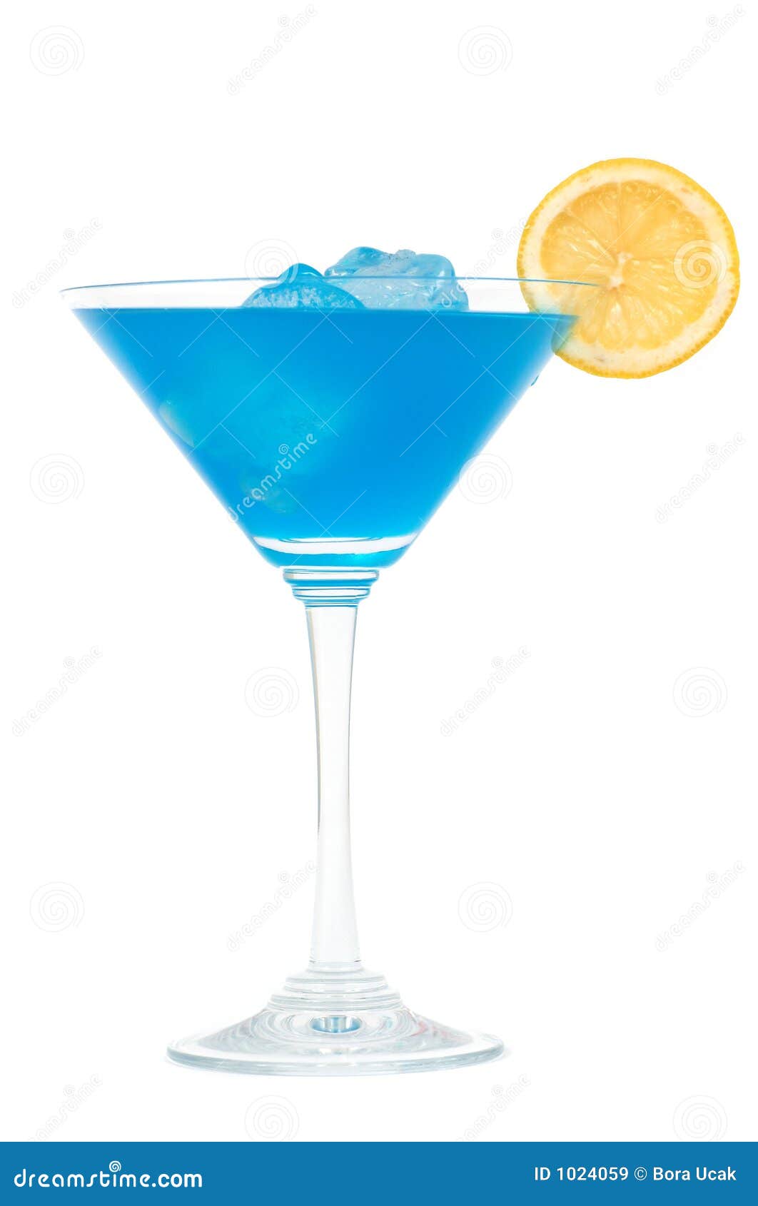 Blue cocktail stock image. Image of nightlife, birthday - 1024059