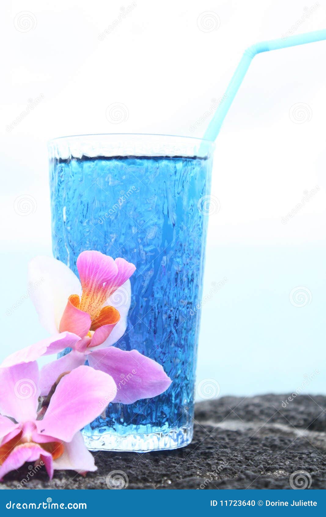 Blue cocktail stock photo. Image of drink, chilled, cocktail - 11723640