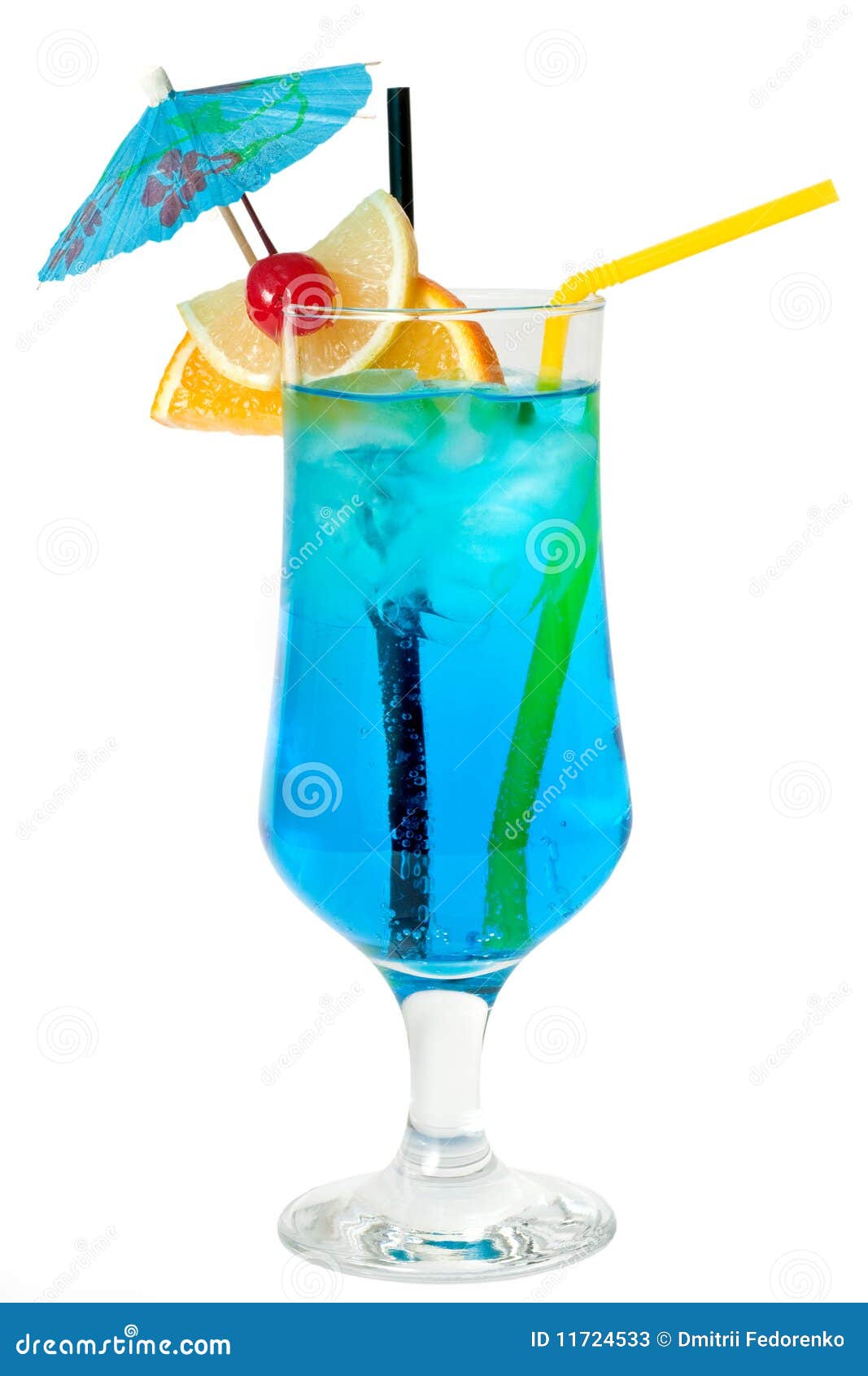 Blue cocktail stock image. Image of blue, enjoyment, liqueur - 11724533