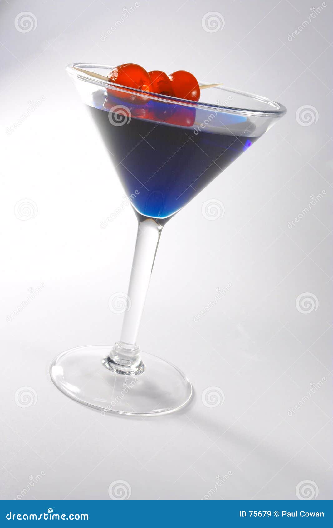 Blue cocktail 2 stock image. Image of blue, alcohol, alcoholic - 75679
