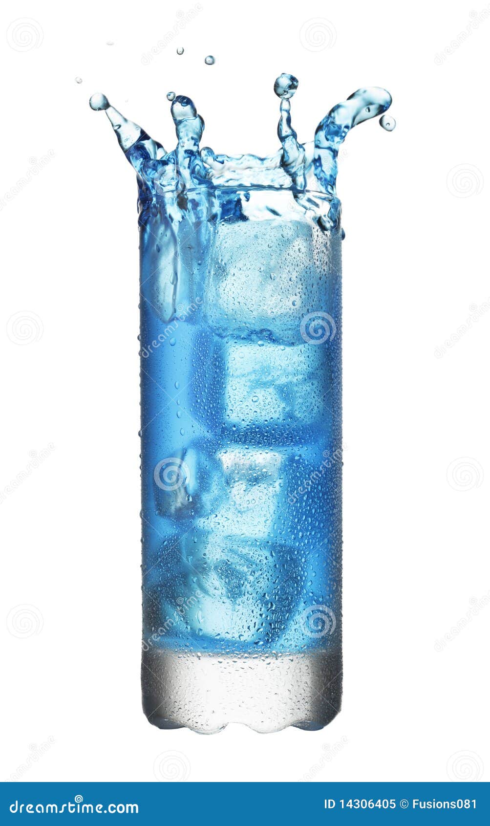 Blue cocktail splash stock image. Image of thirsty, splashing - 14306405