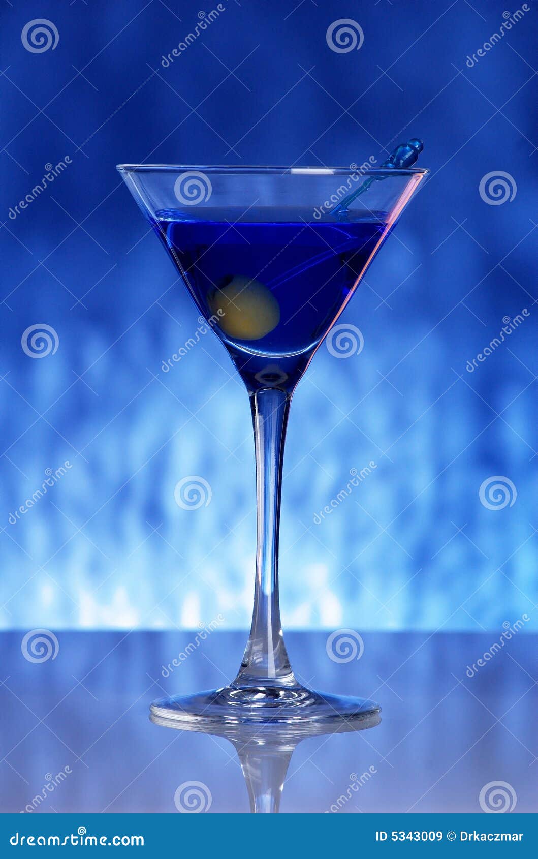 Blue coctail stock image. Image of dark, booze, blend - 5343009