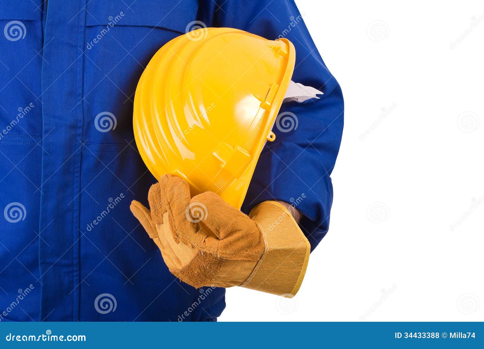 Blue collar worker. stock photo. Image of bluecollar - 34433388
