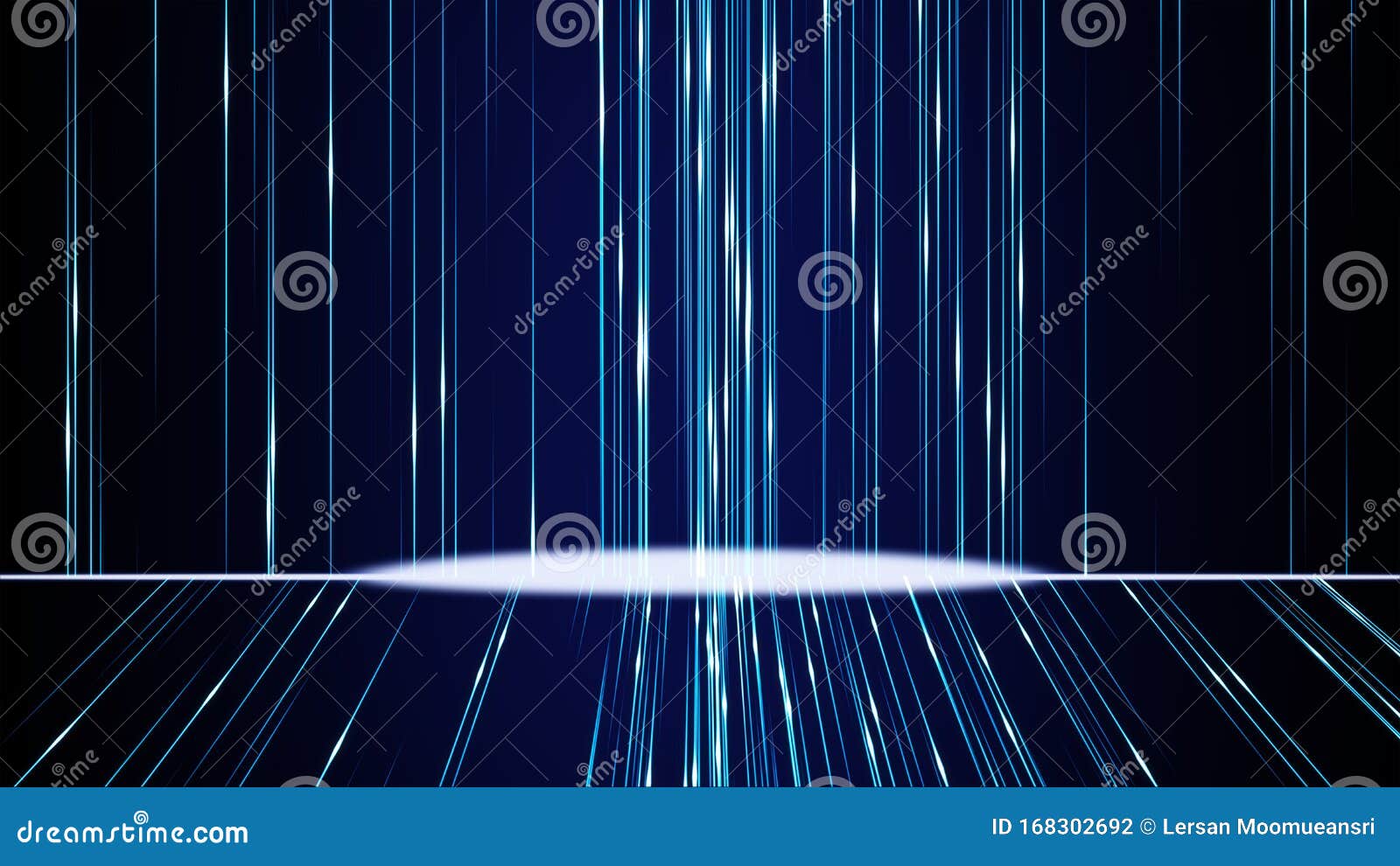 Blue Color Abstract Backgrounds Digital Line Flow with Glitter Stock ...