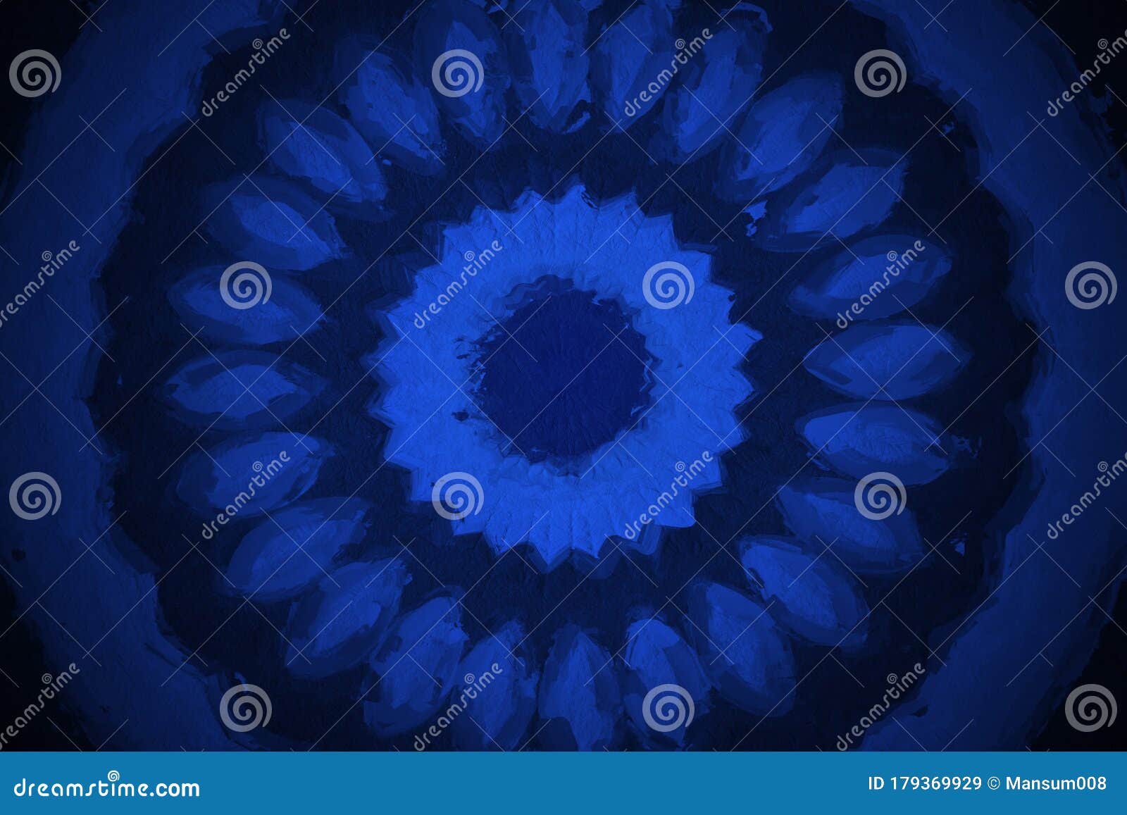 Blue Color Abstract Pattern Background Stock Illustration ...