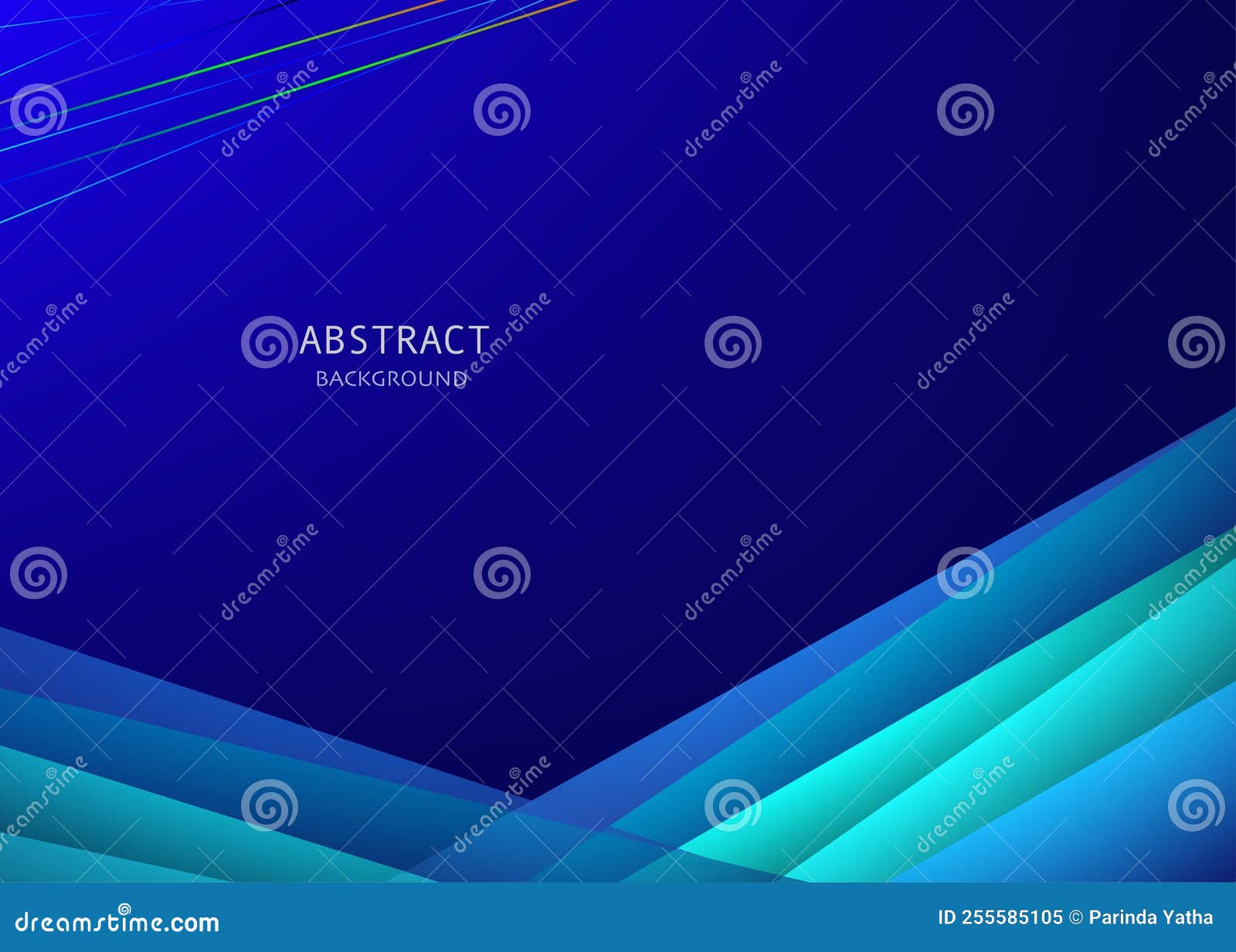 Blue Color Background in High Technology Concept Stock Vector ...