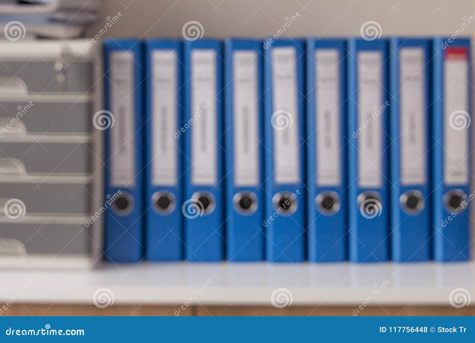Blur Office Files stock photo. Image of files, color - 117756448