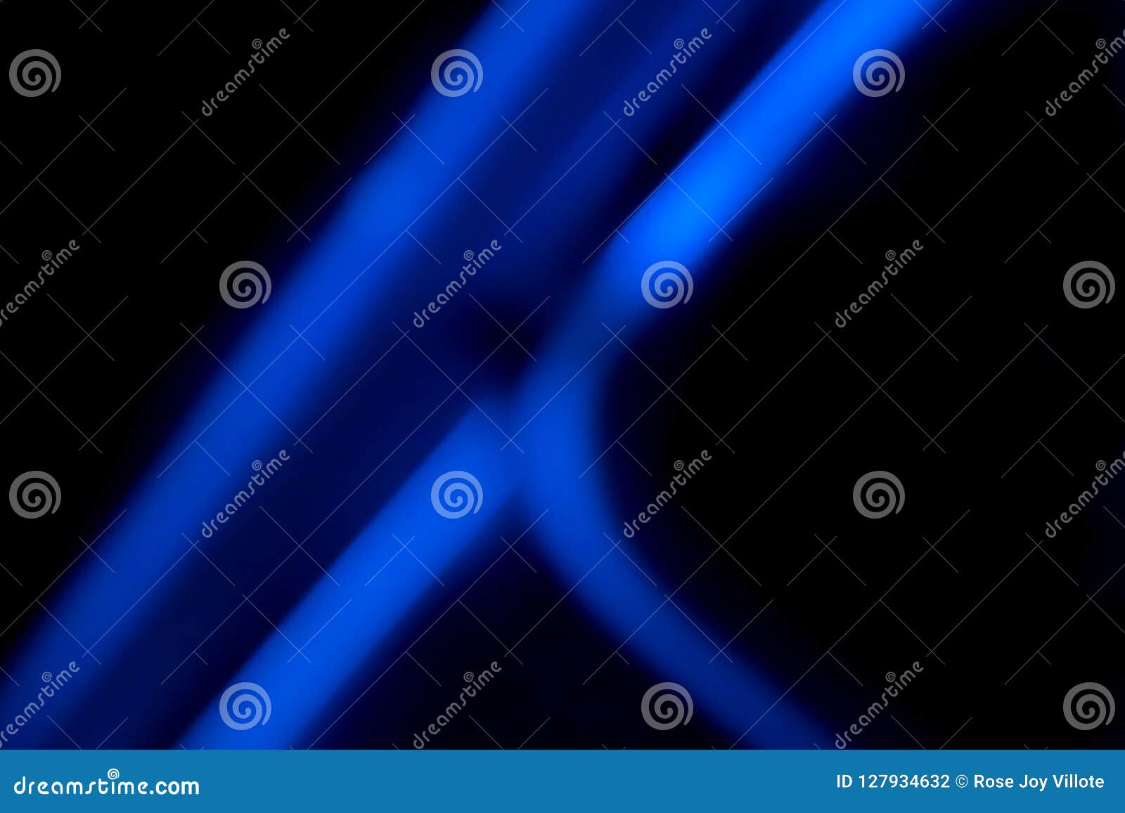 Blue Color of Blurry Light for Background Stock Photo - Image of light ...