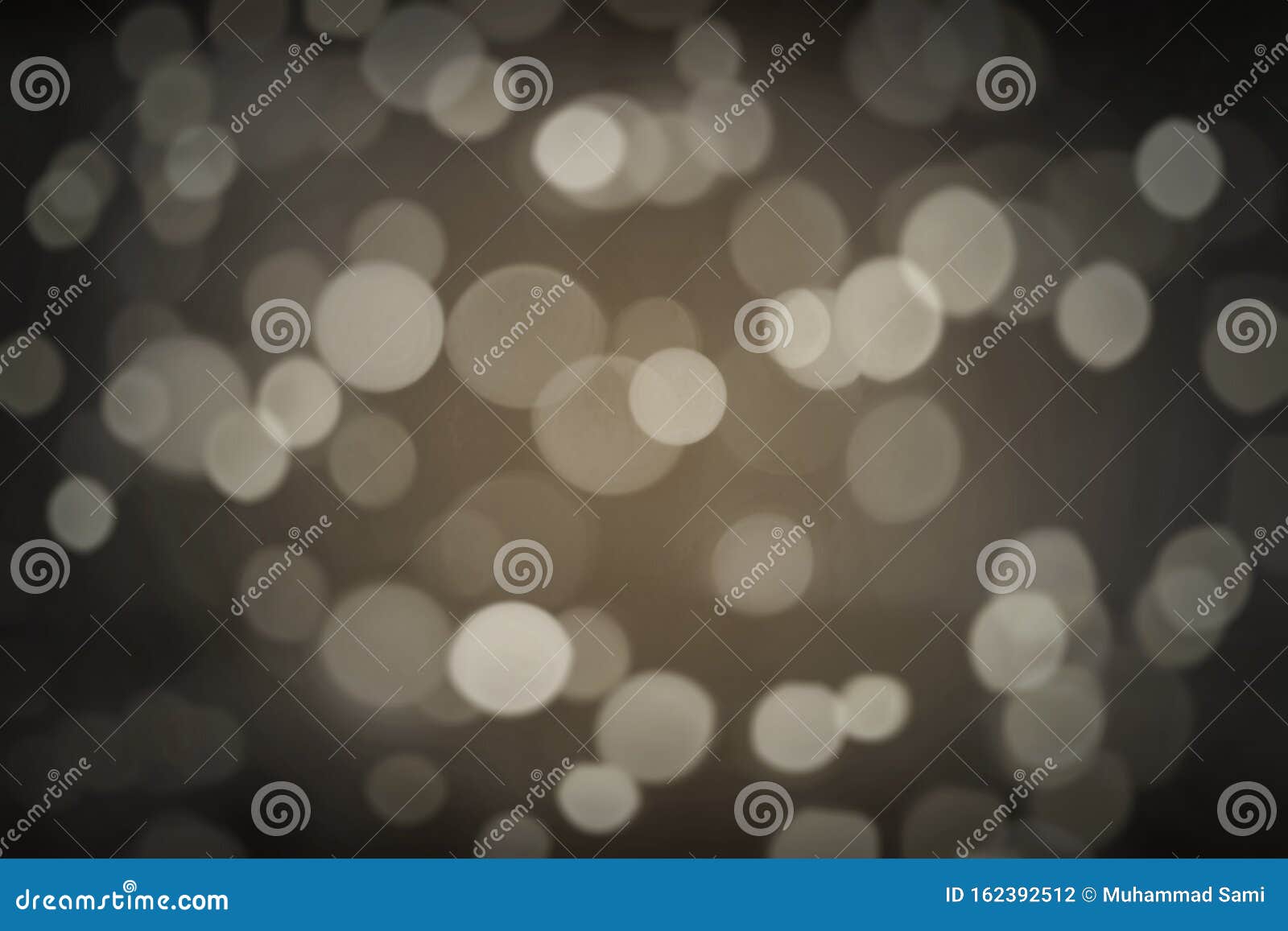Blue Color Bokeh Light Background Stock Illustration - Illustration of ...
