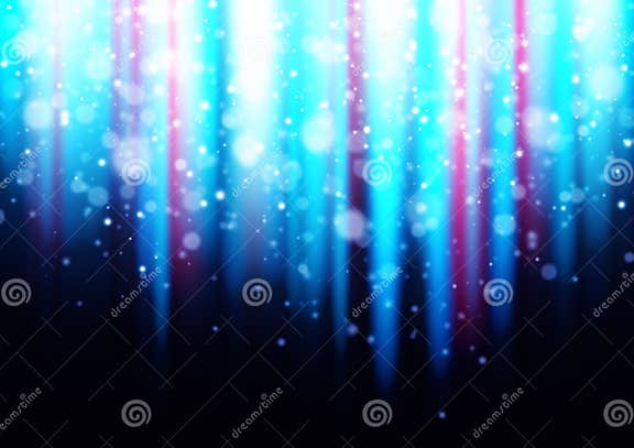 Blue Color Broken Light Background Stock Illustration - Illustration of ...