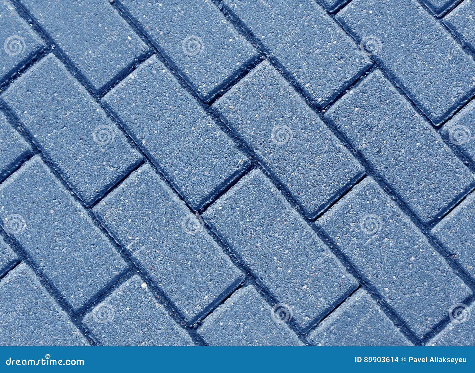 Blue Color Cobblestone Pavement Close-up Stock Photo - Image of path ...