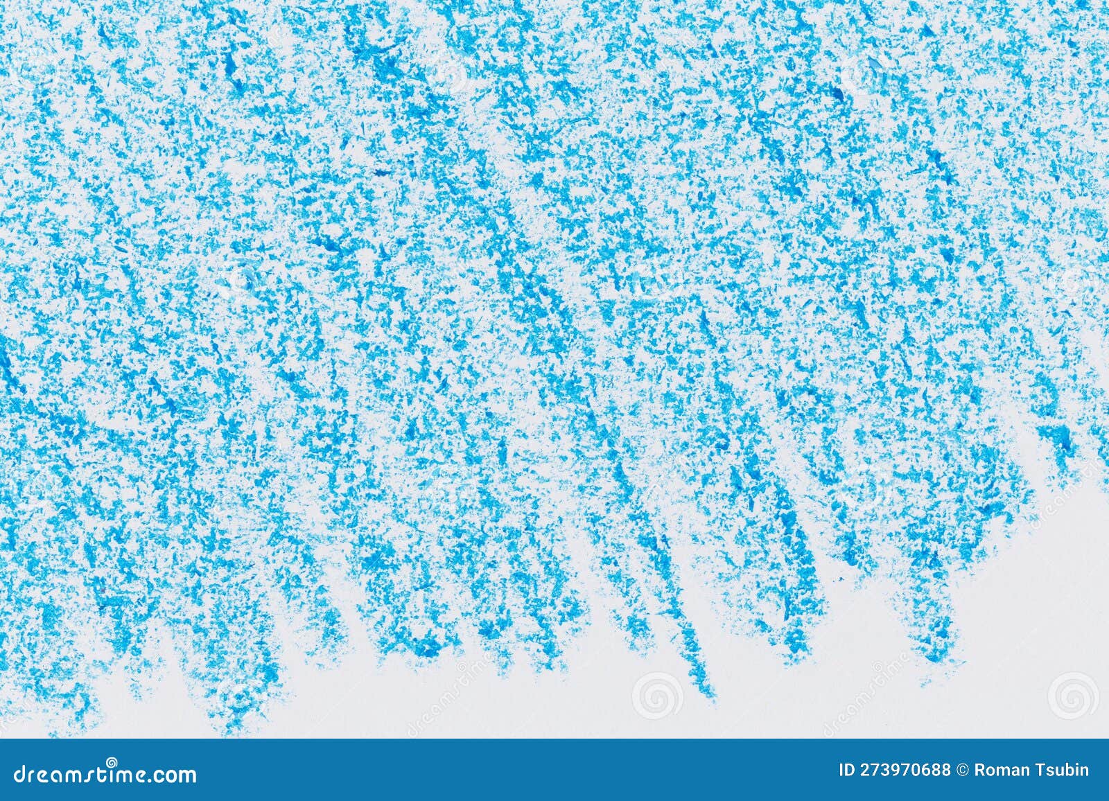 Blue Color Crayon Hand Drawing Texture Stock Photo - Image of handmade ...