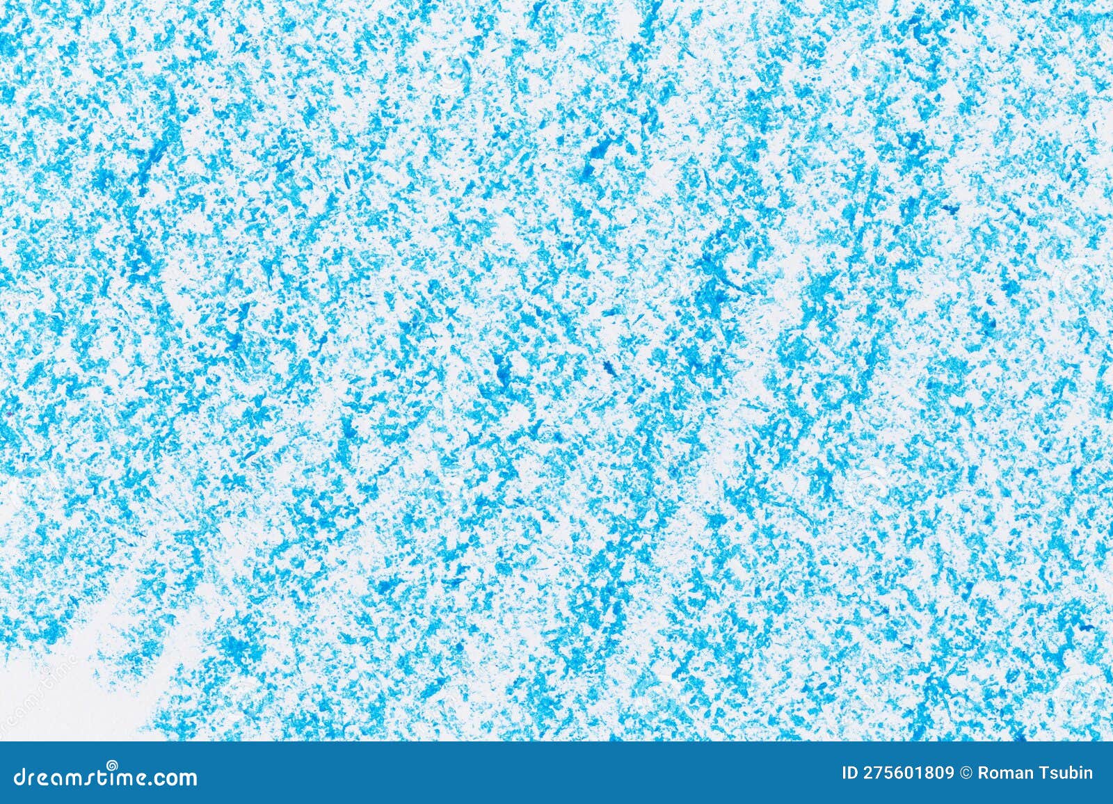 Blue Color Crayon Hand Drawing Texture Stock Image - Image of crayon ...