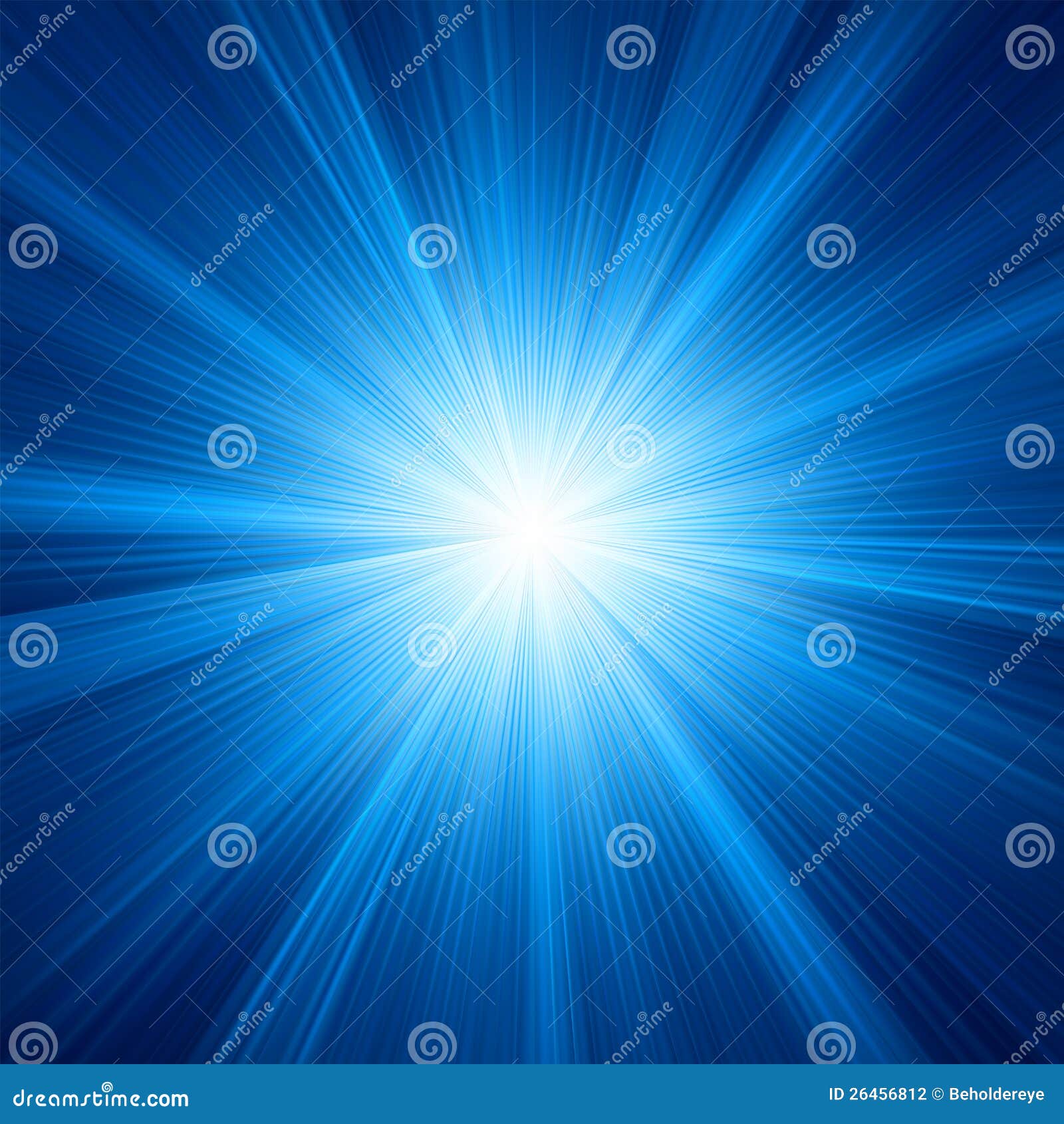 A Blue Color Design with a Burst. EPS 8 Stock Vector - Illustration of ...