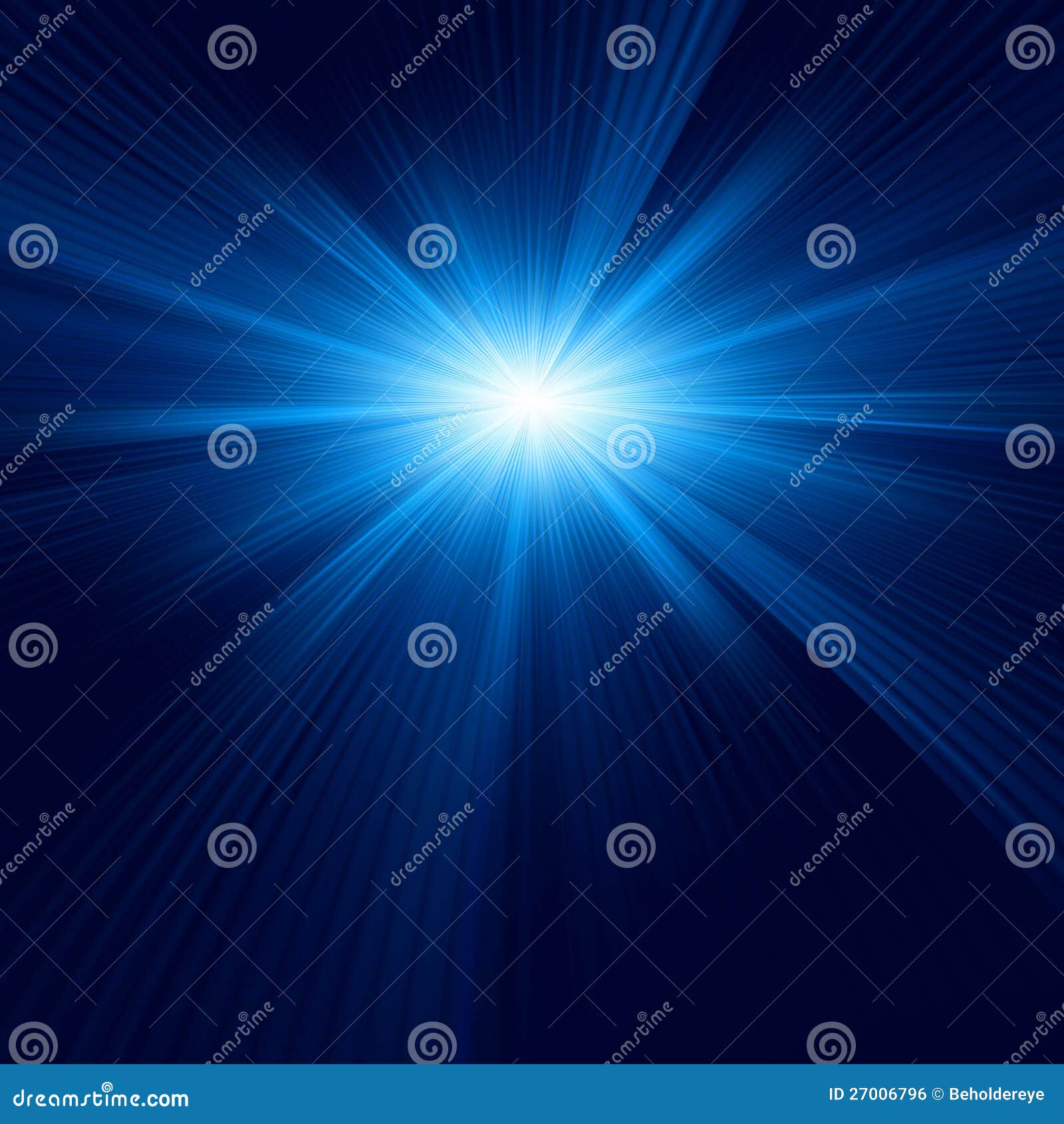 Blue Color Design with a Burst. EPS 8 Stock Vector - Illustration of ...