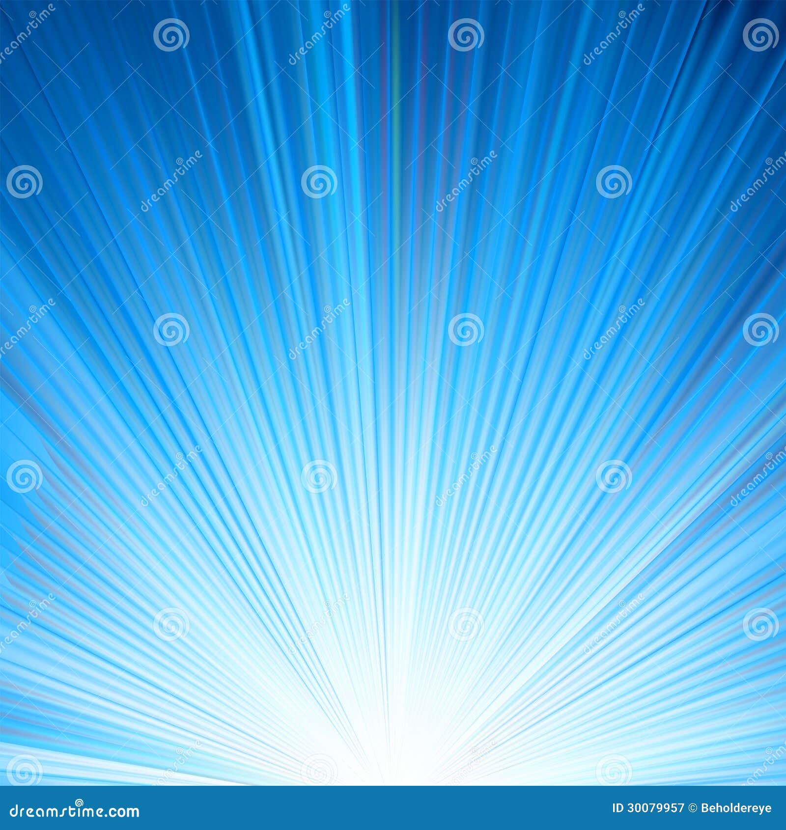 Blue Color Design with a Burst. EPS 8 Stock Vector - Illustration of ...