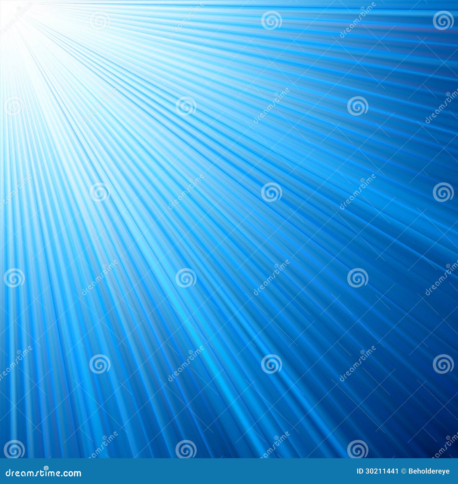 Blue Color Design with a Burst. EPS 8 Stock Vector - Illustration of ...