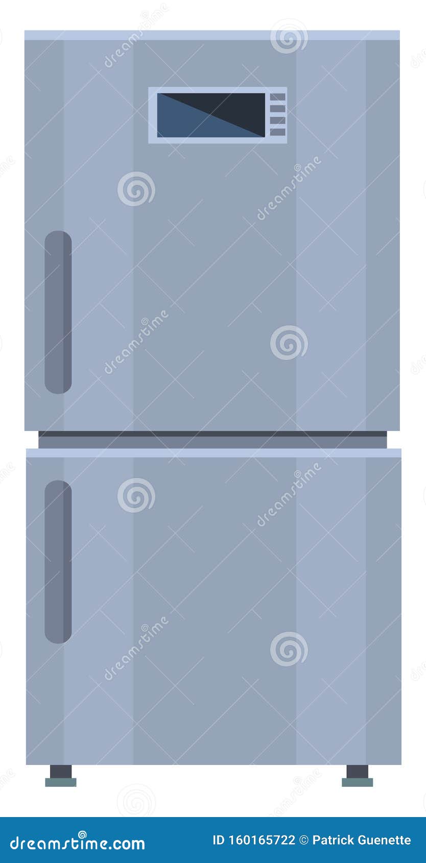Refrigerator, Vector or Color Illustration Stock Vector - Illustration ...