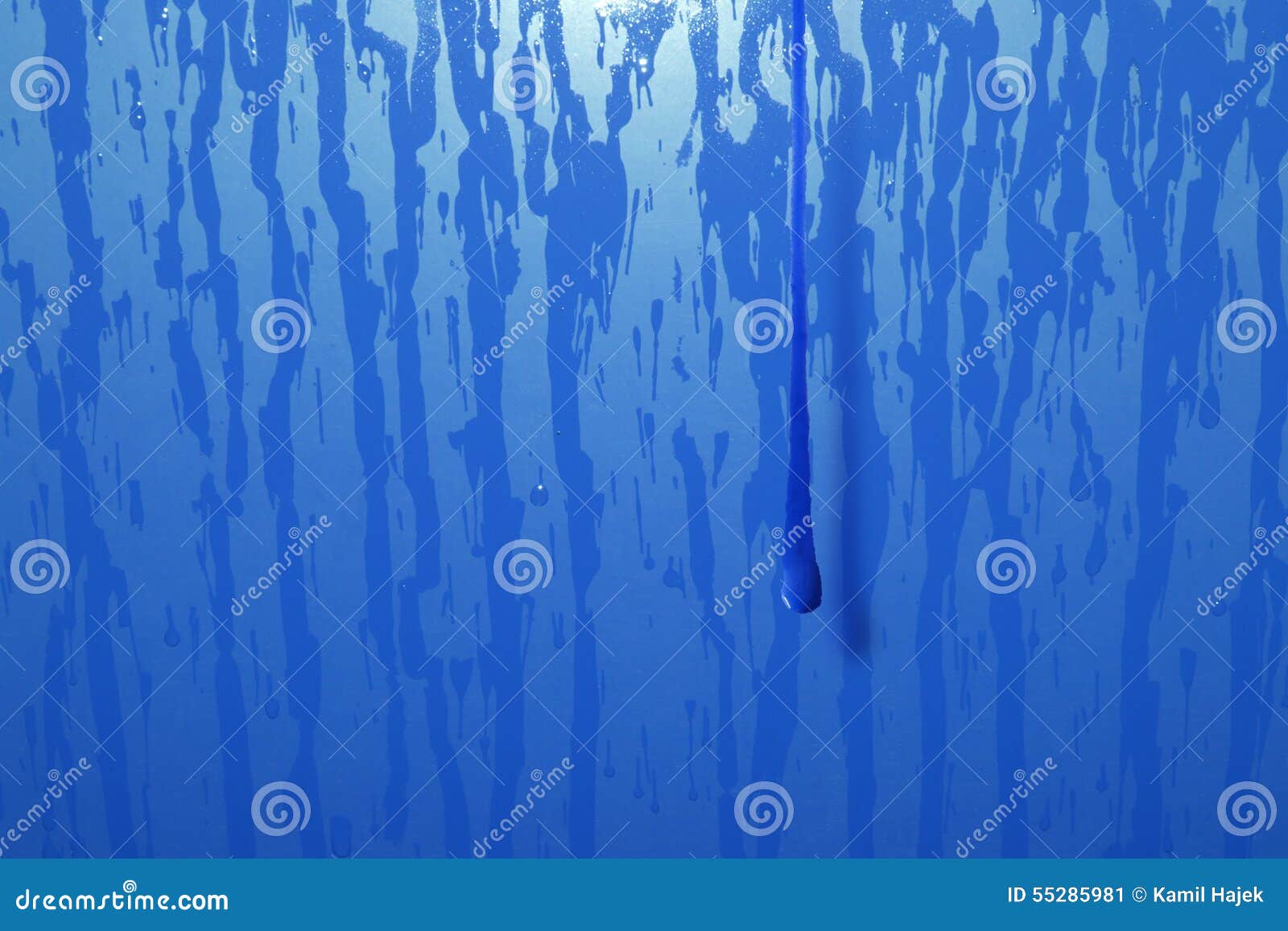 Blue Color Drop stock image. Image of water, melted, runny - 55285981