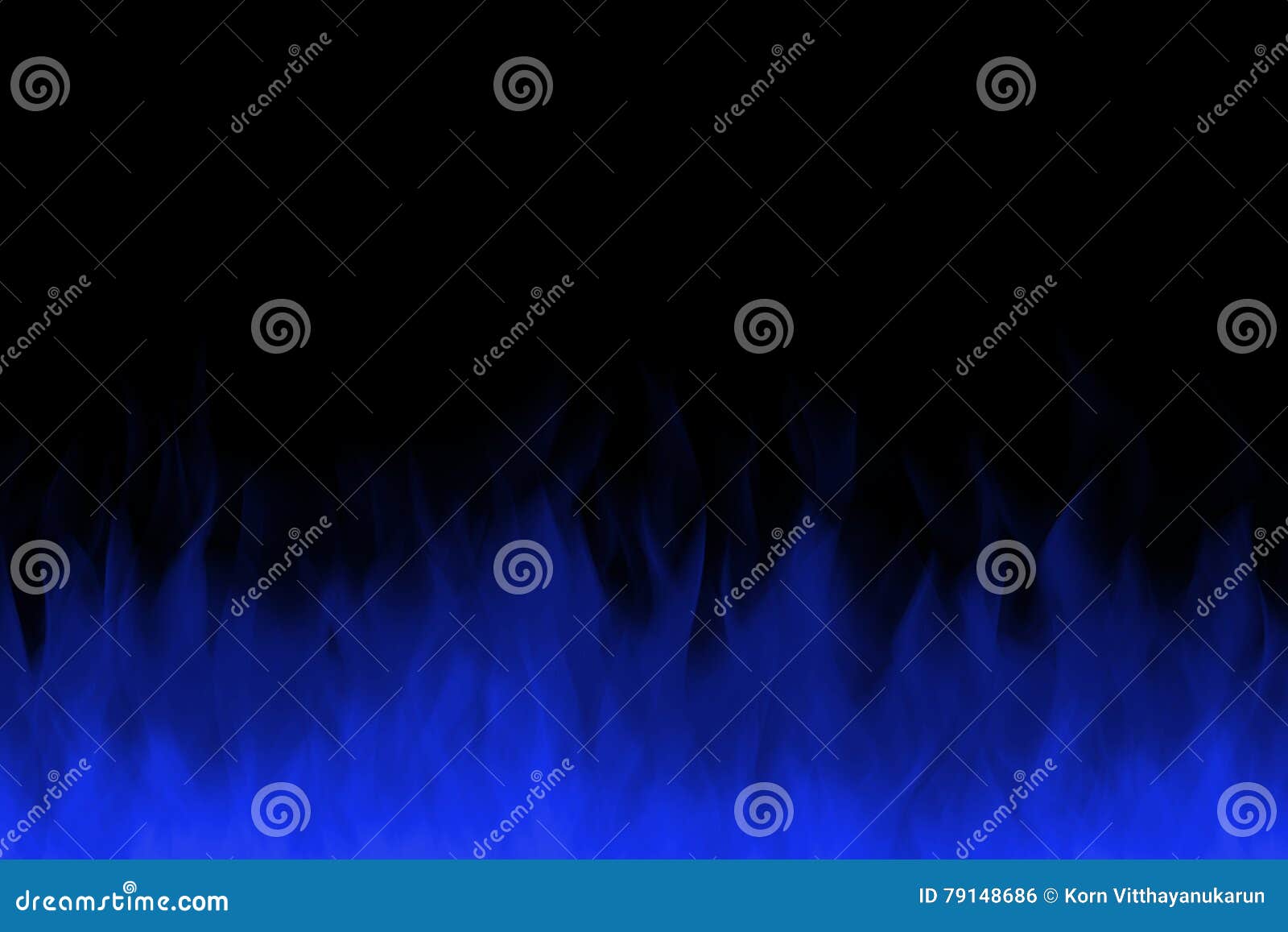 Blue color fire stock illustration. Illustration of round - 79148686