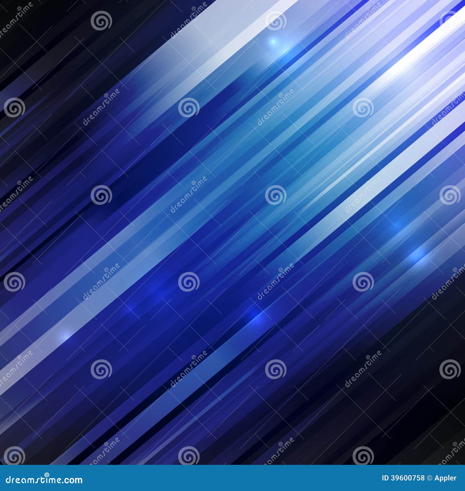 Blue Color Gamma Abstract Straight Lines Stock Illustration ...