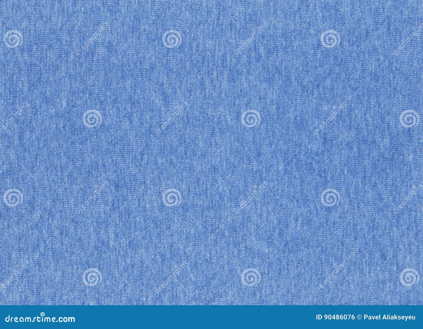 Blue Color Knitting Textile Texture. Stock Photo - Image of cotton ...
