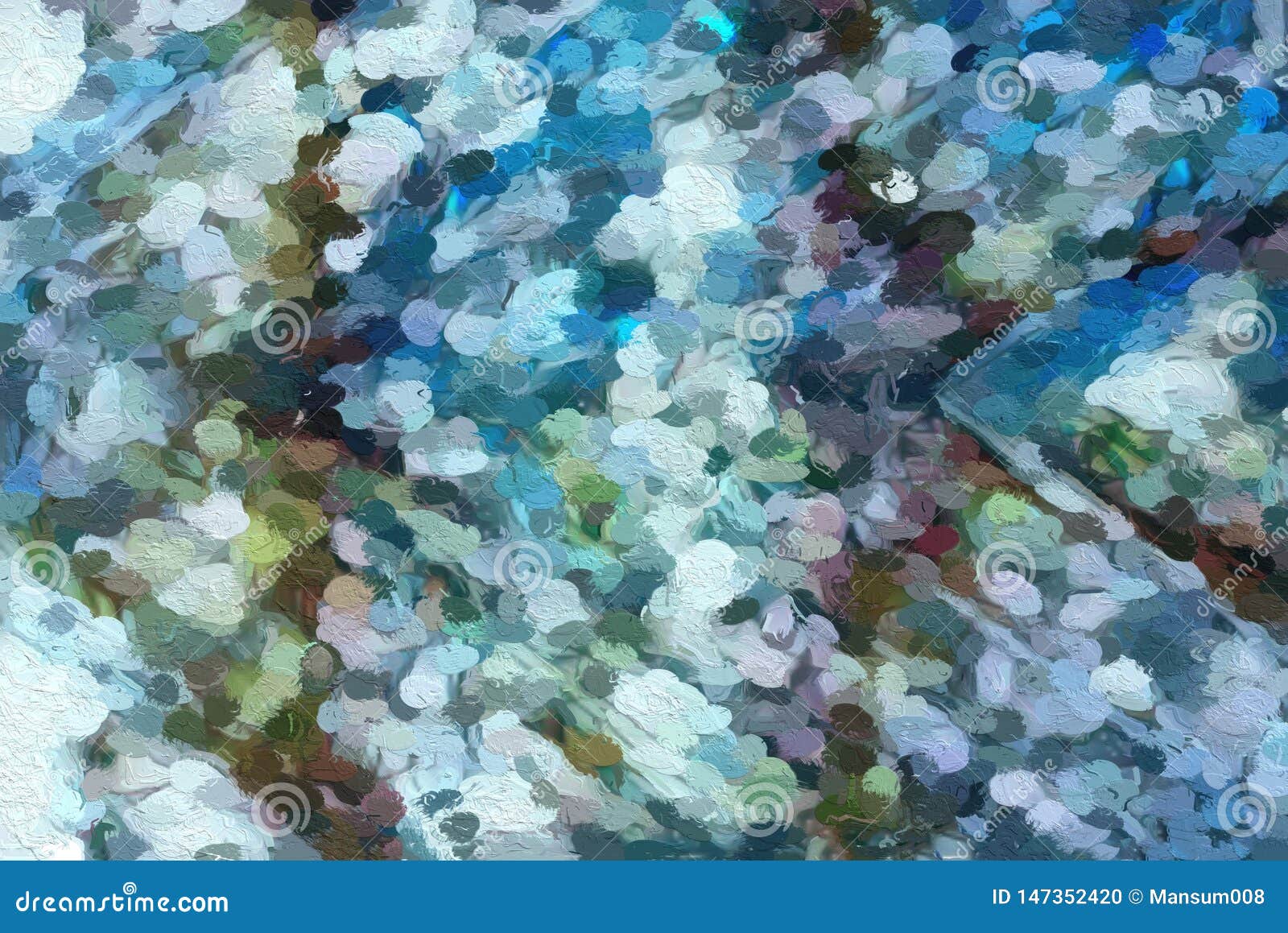 Blue Color Pattern Background Stock Illustration - Illustration of ...